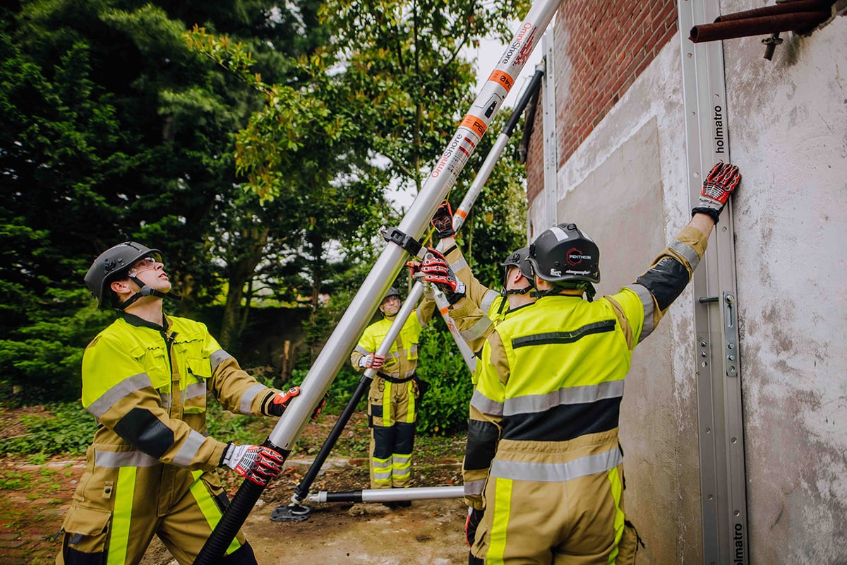 Stutten van gebouwen - Holmatro OmniShore